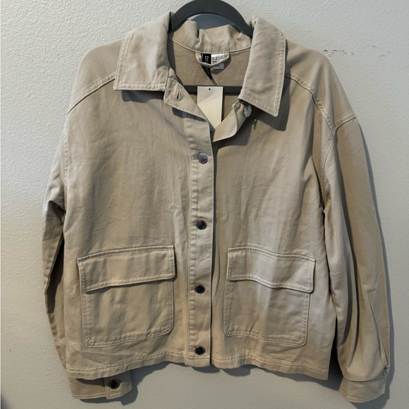 Divided | Jackets & Coats | Nwt Divided By Hm Tan Chore Jacket | Poshmark